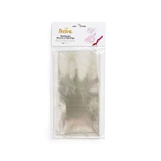 Decora Transparent Lebensmittel Taschen, 50 Stück