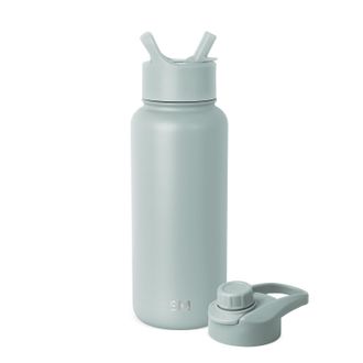 Simple Modern Trinkflasche mit Strohhalm und Chug-Deckel | Wasserflasche Edelstahl Isolierte f&uuml;r den Sport Fitnessstudio | Summit | 950ml | Sea Glass Sage