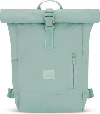 Johnny Urban Rucksack Damen & Herren Klein Grün - Robin Small - Kleiner Rolltop Daypack mit 12 Zoll Laptopfach - Tagesrucksack für Uni City Business - Wasserabweis