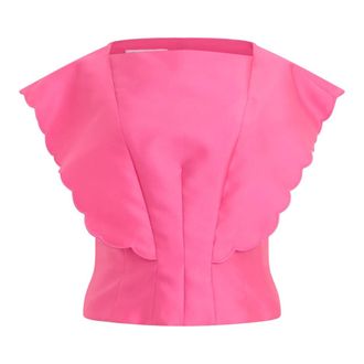 Philosophy di Lorenzo Serafini Top court - Femme - Tops - Rose - Taille: 36 FR