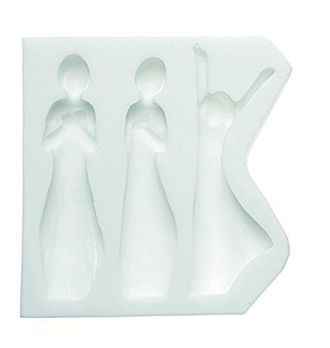 Silikomart Silikomart |Silikonform, Figurinenform, Maße 92 x 13 mm, Made in Italy