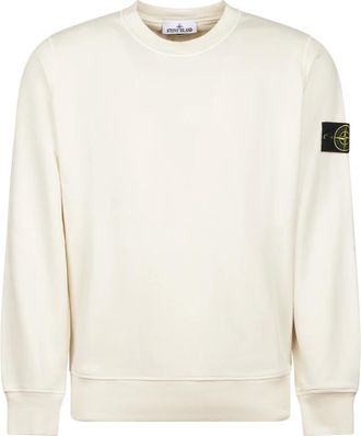 Stone Island Homme, Sweatshirts et sweats &agrave; capuche, Blanc, Taille: 2XL Crewneck SweaT-shirt