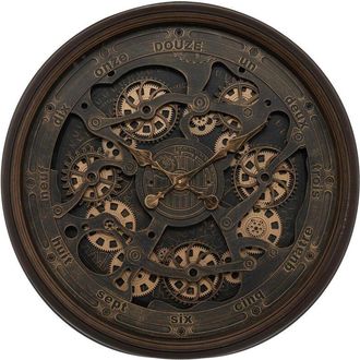 Atmosphera Atmosphera - Wanduhr Vintage alban, groß, sichtbares Uhrwerk, ø 76 cm