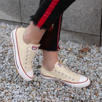 Converse Sneakers aus Stoff Converse Chuck Taylor All Star Ox 159485C Beige