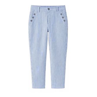 2-Biz Cropped Hosen - - Trousers - Damen - Blau - L
