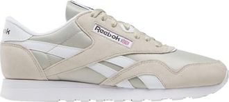 Reebok Baskets Classiques en Nylon pour Homme, Beige/Blanc, Taille 42,5 UE, Sport Beige Sport Beige Blanc, 42.5 EU