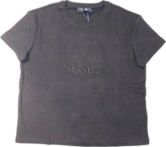 Max Mara Femme, Tops, Noir, Taille: 40 FR Smmbella T-Shirt