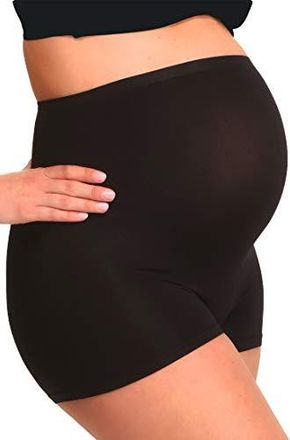 MAMSY Maternity Boxershorts Boxer Shorts, Noir, XS-S Femme