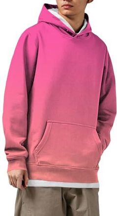 Generic Sweat &agrave; capuche l&eacute;ger pour homme - Automne - Hiver - Tendance - D&eacute;contract&eacute; - Manches longues - Coupe ample - Confortable - V&ecirc;tements pour entra&icirc;nemen