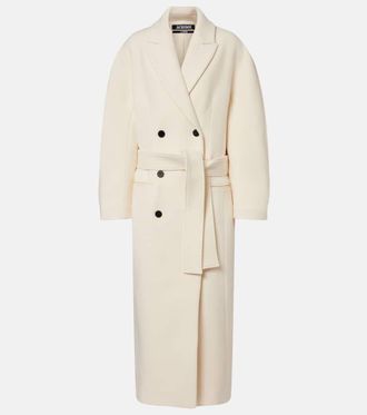 Jacquemus Mantel Mans aus Schurwolle