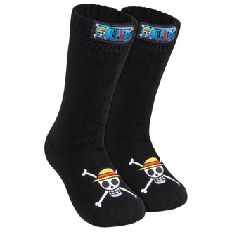 OnePiece Rutschfeste Socken für Teenager - Gr. 36-40 - Anime Socken mit Spaßmotiven - Lustige Socken