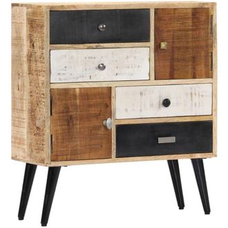 vidaXL Sideboard 70x30x78 cm Mango-Massivholz vidaXL