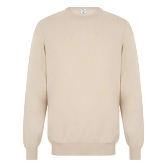 Fedeli Pull col rond - Homme - Pulls - Beige - Taille: 3XL