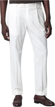 Pantaloni Torino Homme, Pantalons, Blanc, Taille: XL Pantalon droit