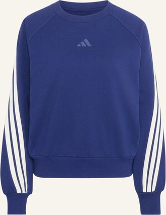 adidas Adidas Kit 3-Streifen Sweatshirt blau