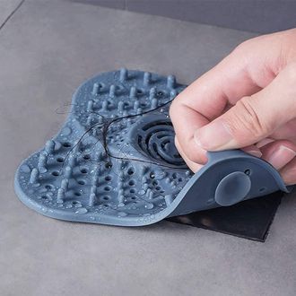 Generic Abflusssieb aus Silikon und Haarst&ouml;psel f&uuml;r Badewanne, Dusche, Abflusssieb, Abflusssieb, Filterk, Abflusssieb, Abflusssieb, Abflusssieb, Abflusssieb, 