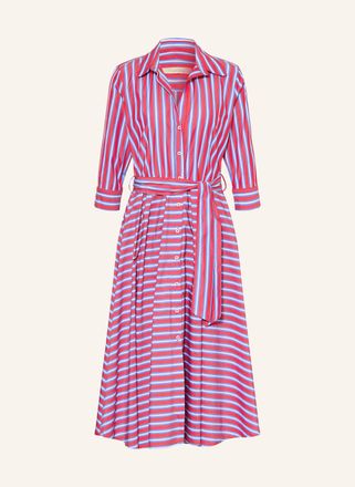 Lilienfels Lilienfels Hemdblusenkleid Mit 3/4-Arm weiss