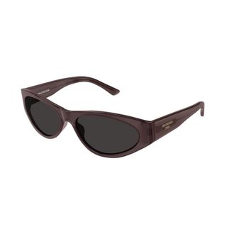 Balenciaga Authentische Brille mit Premium-Qualit&auml;t - - Accessories - unisex - Lila - 60 MM