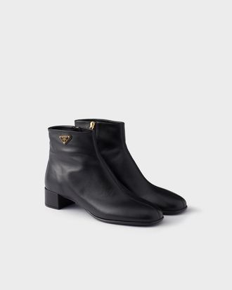 Prada Stiefeletten aus Nappa-Leder