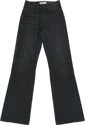 Our Legacy Femme, Jeans, Bleu, Taille: W28 Pantalon Moto Cut