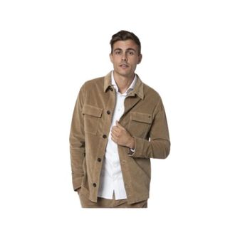 Mason's Braunes Cord-Overshirt mit Knopfverschluss - - Jackets - Herren - Braun - L