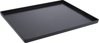 Contacto Auslageplatte, schwarz, aus Polycarbonat, 40 x 20 x 1,5 cm