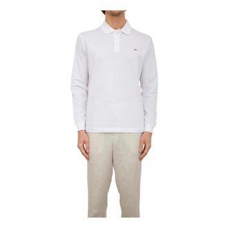 Paul & Shark Wei&szlig;es Baumwoll-Poloshirt - - Tops - Herren - Wei&szlig; - 2XL