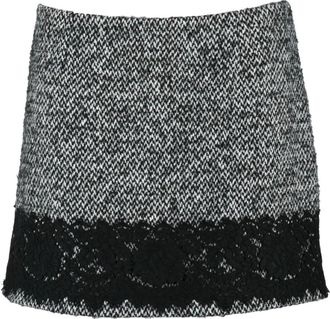 Dolce & Gabbana Damen, Röcke, Grau, MGröße