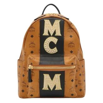 MCM Pre-owned Visetos Rucksack - - Pre-owned - Damen - Braun - ONE SIZE