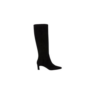 Scarosso Kira Schwarze Wildleder Overknee-Stiefel - - Shoes - Damen - Schwarzk - 37 EU
