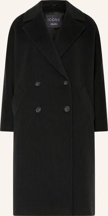 Cinzia Rocca Icons Cinzia Rocca Wollmantel schwarz