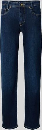M.A.C Slim Fit Jeans mit Dark-Wash-Optik Modell Arne