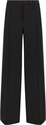 Pinko Pinko, Femme, Pantalons, Noir, Taille: 36 FR Wide Pantalons