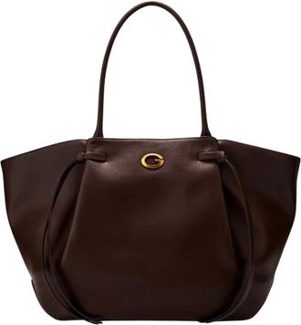 Guess Allegra Girlfriend Tote - Femme - Sacs - Brun - Taille: ONE Size