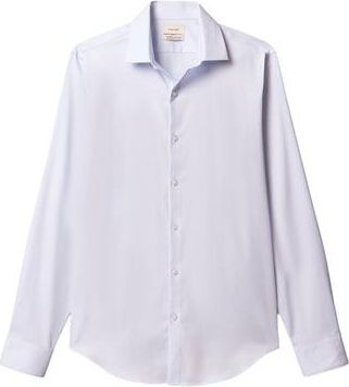 Calvin Klein Chemise en coton m&eacute;lang&eacute;