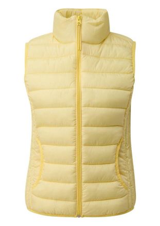 QS by s.Oliver Outdoorjacke Outdoor-Weste Steppweste mit Stehkragen