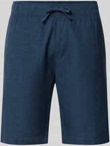 Mc Neal Shorts aus Leinen-Baumwoll-Mix mit elastischem Bund