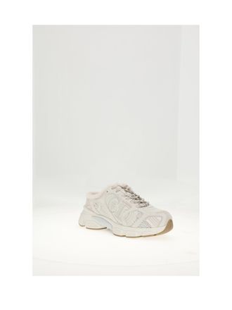 Dior Womens White Sneakers - Calf Leather Upper Bos Taurus Trainers