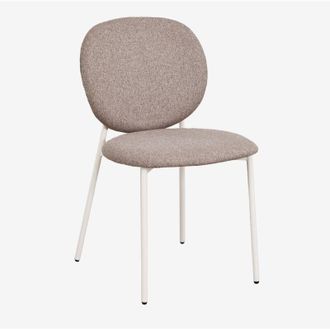 Sklum Chaise de salle &agrave; manger empilable rembourr&eacute;e Gloriel SKLUM
