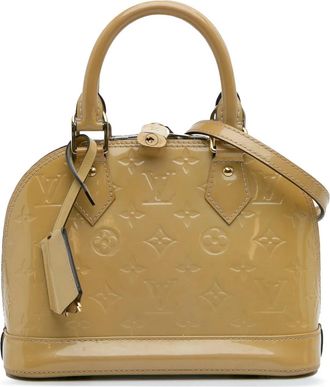 Louis Vuitton Hobo Bags - Monogram Vernis Alma BB - Gr. unisize - in Braun - f&uuml;r Damen