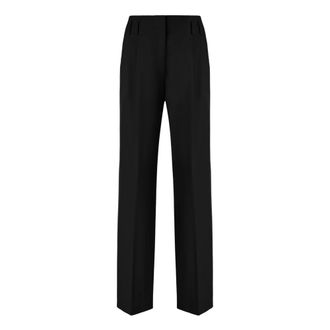 Genny Wide Hosen - - Trousers - Damen - Schwarzk - XS