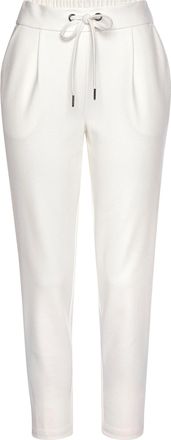 Lascana Damen Schlupfhose joggpants, unifarben, Gummizugbund mit Band, Bundfalten, sehr weiche Qualit&auml;t f&uuml;r ein bequemes Tragegef&uuml;hl im Alltag