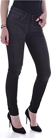 Kaporal Jean Slim Femme Noir délavé, Effet Push-up - Lockk - 34 - Noir