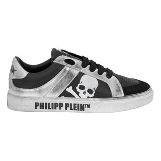 Philipp Plein unisex, Chaussures, Multicolore, Taille: 40 EU Baskets basses en cuir Retrokickz TM