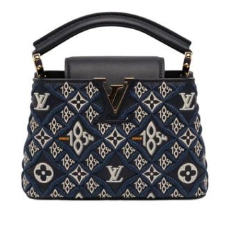 Louis Vuitton Sac Capucines Pre-owned - Femme - Pre-owned - Bleu - Taille: ONE Size