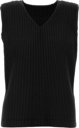 Issey Miyake Homme, Vestes, Bleu, Taille: XL Gilet Élégant pour Homme