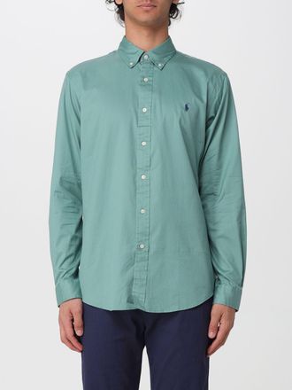 Polo Ralph Lauren Hemd Herren Farbe Waldgr&uuml;n