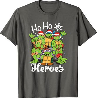 Teenage Mutant Ninja Turtles Christmas Ho Ho Heroes T-Shirt