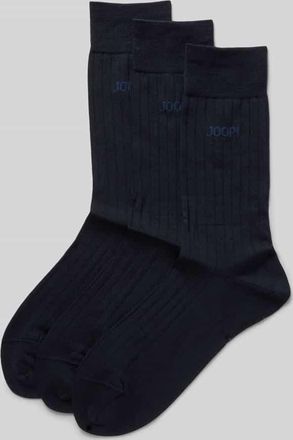Joop Socken mit Label-Print im 3er-Pack