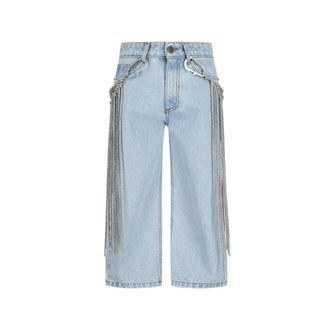 Giuseppe Di Morabito Cropped Jeans - - Jeans - Damen - Blau - W26